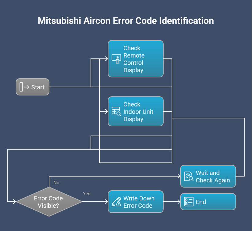 How to Check Mitsubishi Aircon Error Code - BLOSSOM AIR-CON