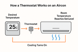 Thermostat On Aircon: How Does It Work? - BLOSSOM AIR-CON